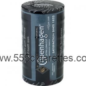 Copenhagen Extra Long Cut Natural Smokeless Tobacco - 555cigarettes.com