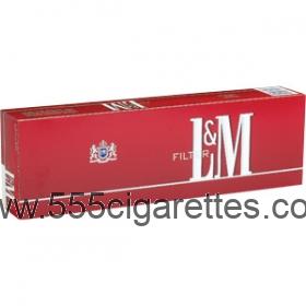 L&M Red 100's Cigarettes - 555cigarettes.com